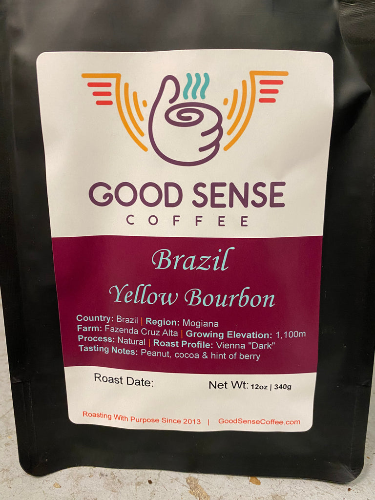 Brazil Mogiana - Yellow Bourbon – Good Sense Coffee